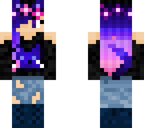 Galaxy Cat Skin | Minecraft Skin