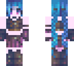 Jinx Arcane Minecraft Skins