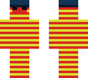 male classy zebalien - fanmade | Minecraft Skin