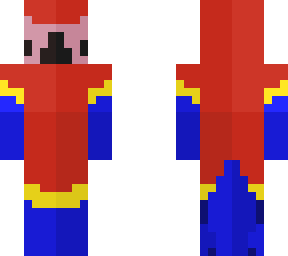 minimal parrot uwu | Minecraft Skin