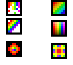 Rainbow pfp ideas | Minecraft Skin