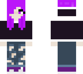 Remade Neon Gamer Girl Skin | Minecraft Skin