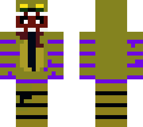 Spring trap costume(springlocked) | Minecraft Skin