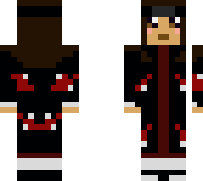 Akatsuki girl | Minecraft Skin