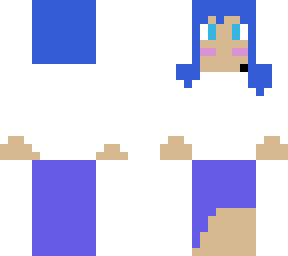 flowy blushy | Minecraft Skin