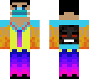 Good Colourful Skin | Minecraft Skin