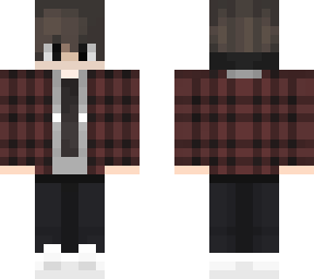 Red jacket skin | Minecraft Skin