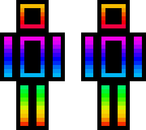 Rgb man | Minecraft Skin