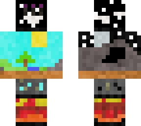 the world | Minecraft Skin