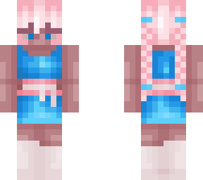 Transgender // Female version | Minecraft Skin