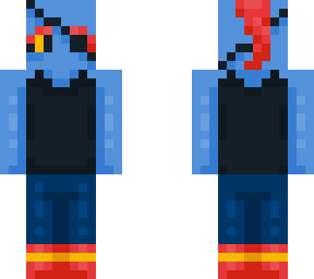 undyne | Minecraft Skins