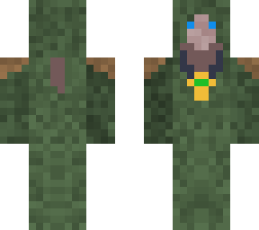 Woodman with amulet | Minecraft Skin