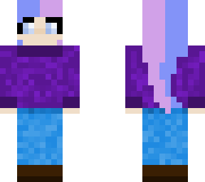 2 color hair | Minecraft Skin