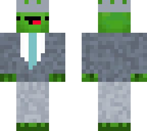 derp turtle v2 with a suit winter version | Minecraft Skin