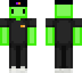 FedEx employee as slime | Minecraft Skin