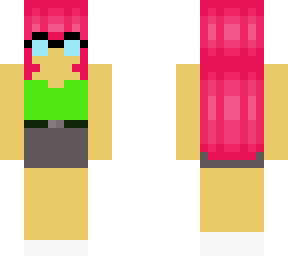 girl with glasses | Minecraft Skins