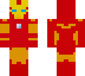 Iron Man Mask Off Minecraft Skins