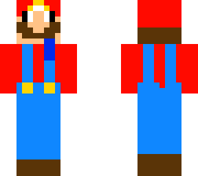 Mario the dummy | Minecraft Skin