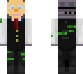 Masked Computer Head | Minecraft Skin