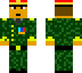 Military General | Minecraft Skin