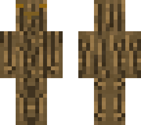 wood i am wood oak log minecraft | Minecraft Skins