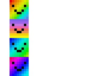 rainbow pfp | Minecraft Skins