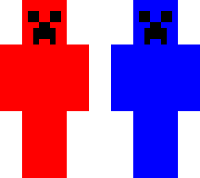 RGB Creepers | Minecraft Skin