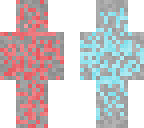 water & lava | Minecraft Skin