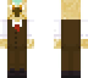 Wren hawk, suit brown vers | Minecraft Skin