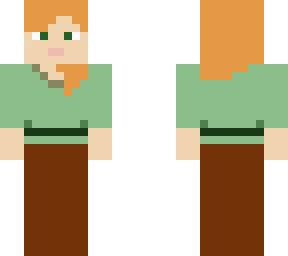 A Pretty accurate Lego Alex Skin | Minecraft Skin