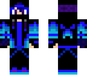Blue Power | Minecraft Skin