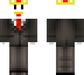 chicken with suit | Minecraft Skins