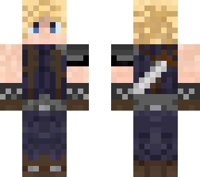 cloud strife | Minecraft Skins