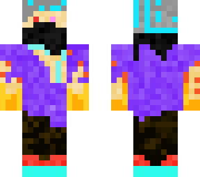 Cool Neon BOY SKIN | Minecraft Skin