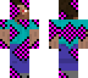 Glitch Steve | Minecraft Skins