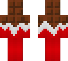 Opened Chocolate Bar | Minecraft Skin