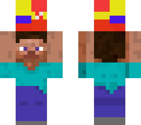 colombia espana steve cargando | Minecraft Skins