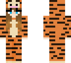 tiger girl | Minecraft Skins