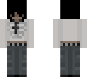 alt andro white big ribs | Minecraft Skin