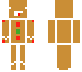 gingerbread man | Minecraft Skins
