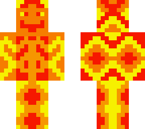 Lava Man | Minecraft Skin
