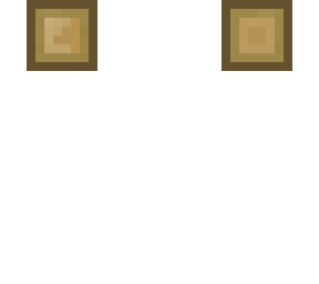 letter E - Oak head | Minecraft Skin