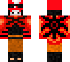 Naruto Baryon Mode Minecraft Skins