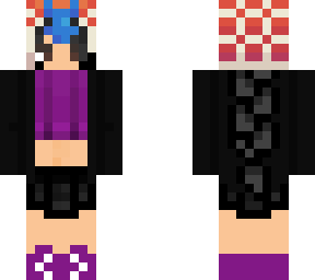 my character but with mista hat | Minecraft Skin