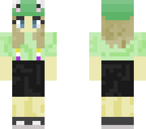 non-binary frog | Minecraft Skin