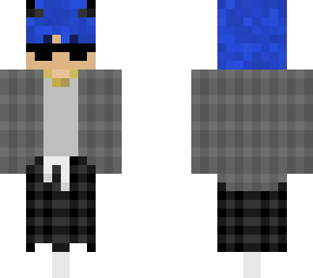 Oakier black devil skin UPDATED | Minecraft Skin