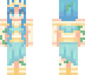 ocean goddess | Minecraft Skins