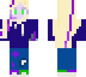 Phantom/Human hybrid skin | Minecraft Skin