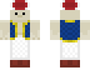 super mario toad | Minecraft Skins