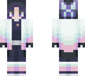 Demon Slayer Hashira Moon Minecraft Skins